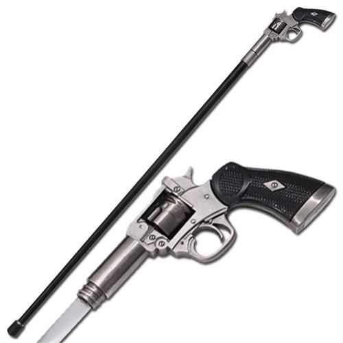 Revolver Cane Sword .45 Army Special Replica For Sale at GunAuction.com - 13047765